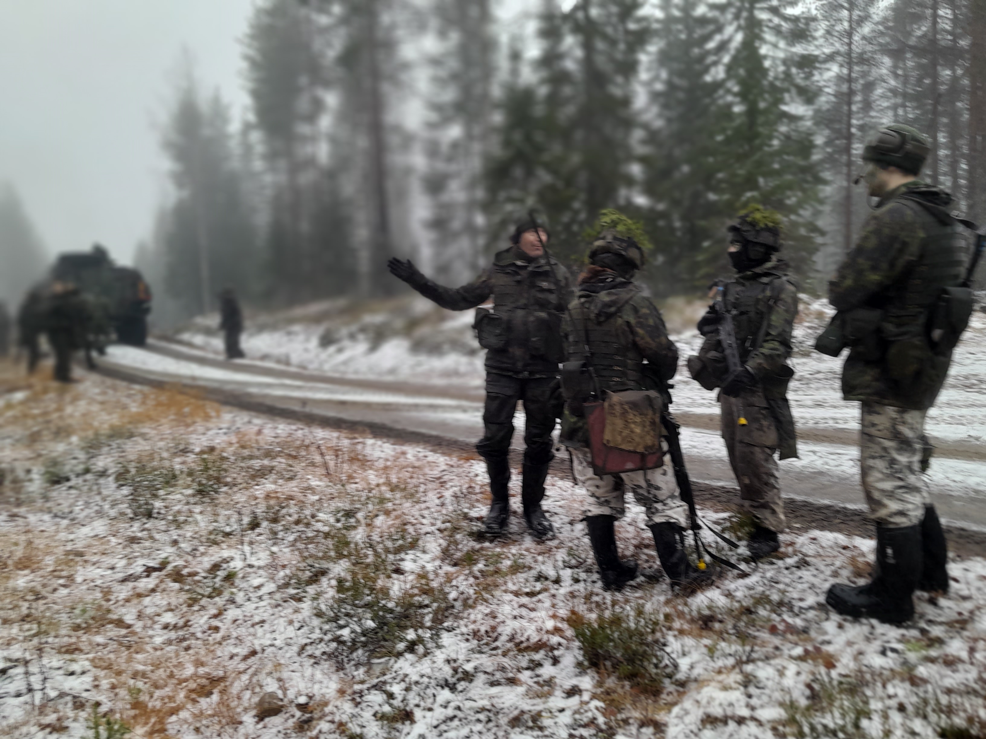 Ryhmä MIEHAU – Finnish NCO training – Corporal Frisk